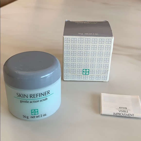 Avon | Bath & Body | Nib Vintage Avon Skin Refiner Gentle Action Scrub ...